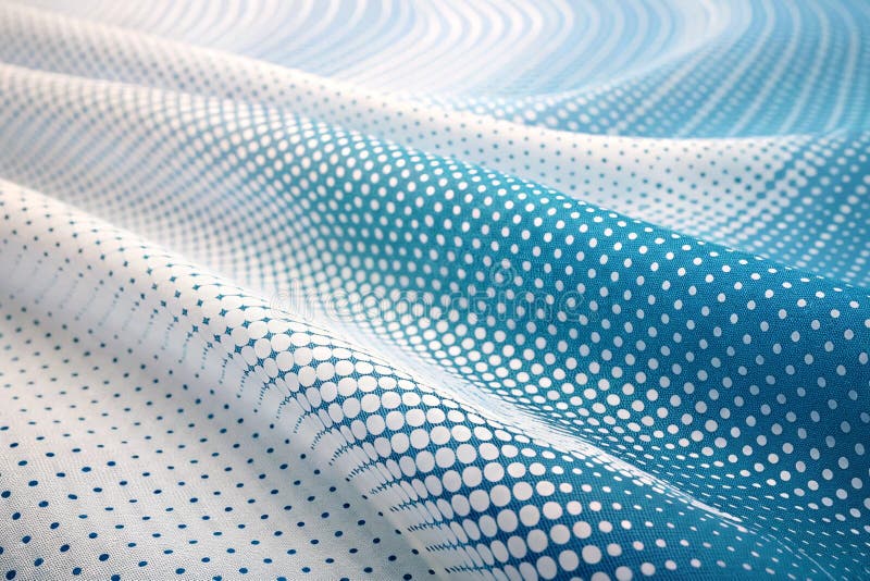 White Blue Gradient Dot Pattern Texture Stock Illustration ...