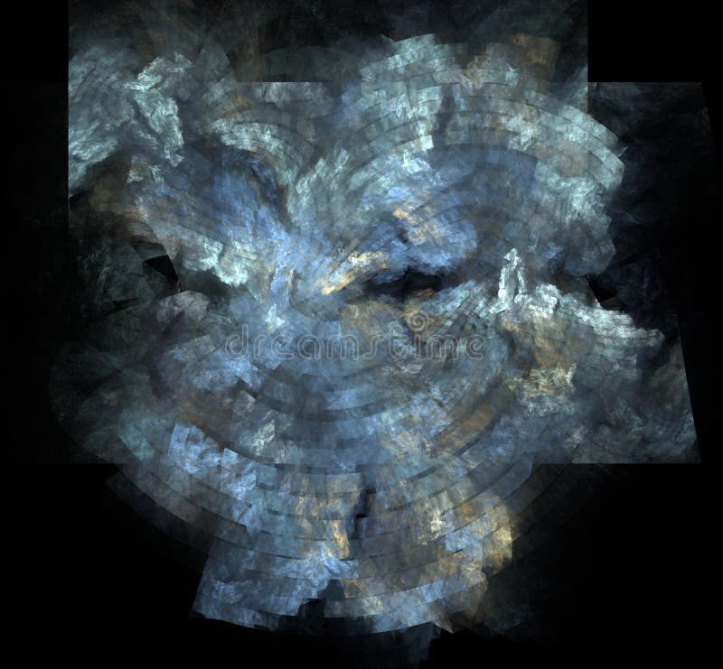 White Blue Gray Fractal Background. Fantasy Fractal Texture. Digital ...