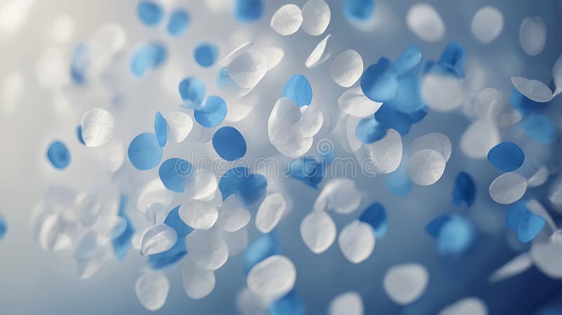 Blue Petals Falling Stock Illustrations – 4,721 Blue Petals Falling ...