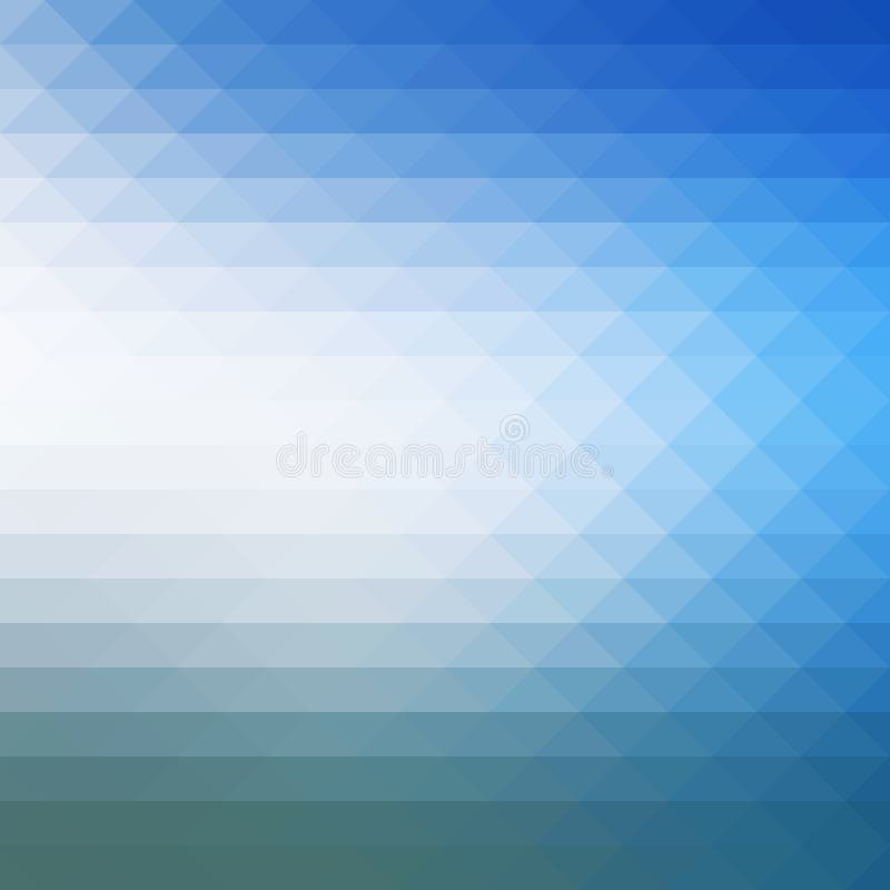 White Blue Shades Rows Triangles Background Square Stock Illustrations ...