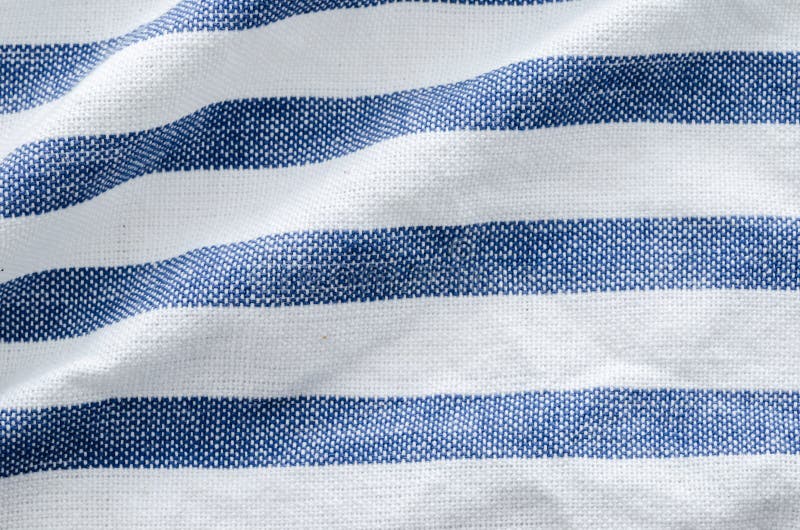 White and Blue Striped Textile Stock Image - Image of blue, traditional ...