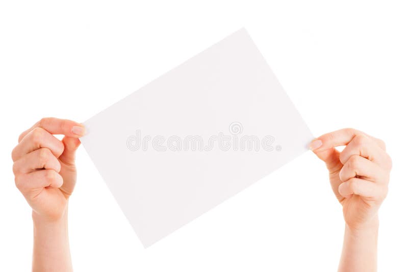 White Board - Blank Paper with Copy Space for Additional Tekst Stock ...