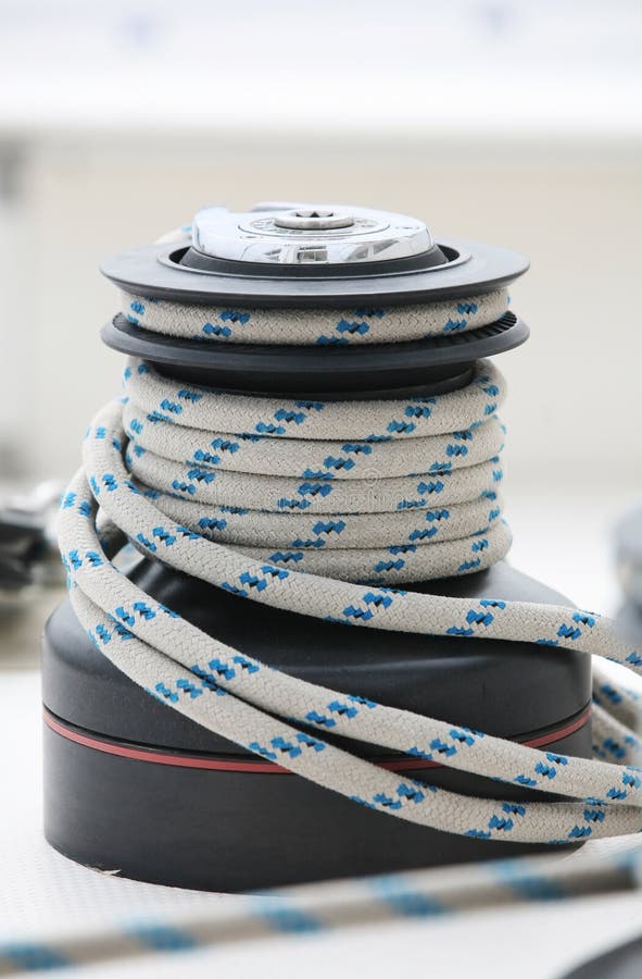 The white boat rope stock photo. Image of travelling - 23856902