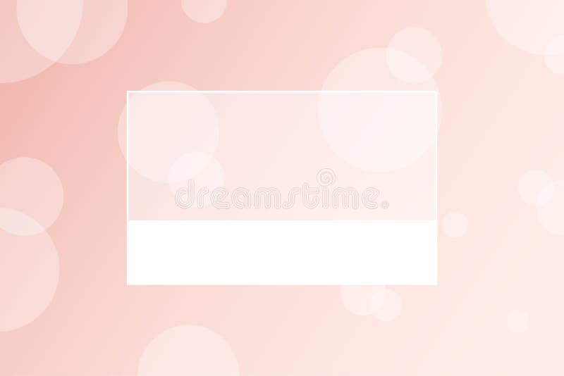 White Bokeh Transparent Circle Shapes With Pink Background, Modern ...