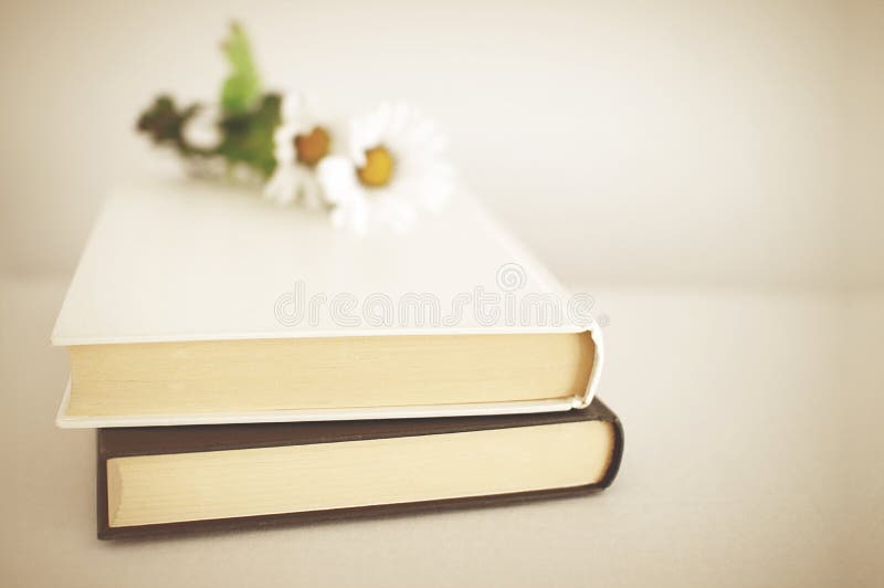 White book adorned stock photo. Image of nostalgia, space - 48593230