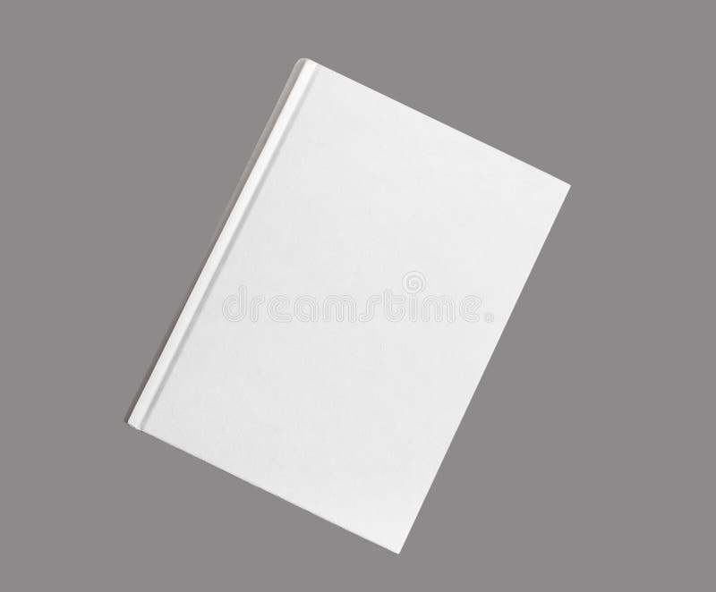 White Book, Hard Cover Mockup, Hardback Mock Up, Isolated Stock Photo ...