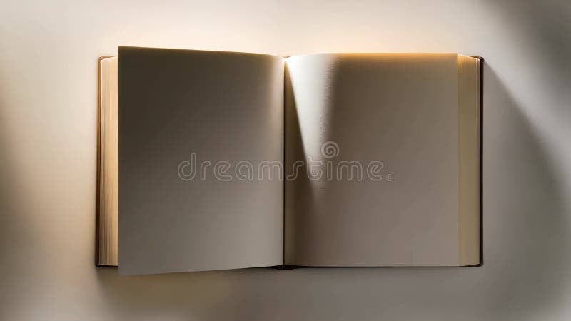 White Book Pages Progressively Turning from Left To Right, Generating ...