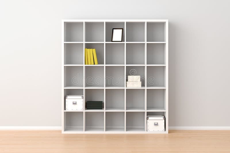 Book rack isolated stock illustration. Illustration of library - 186132011