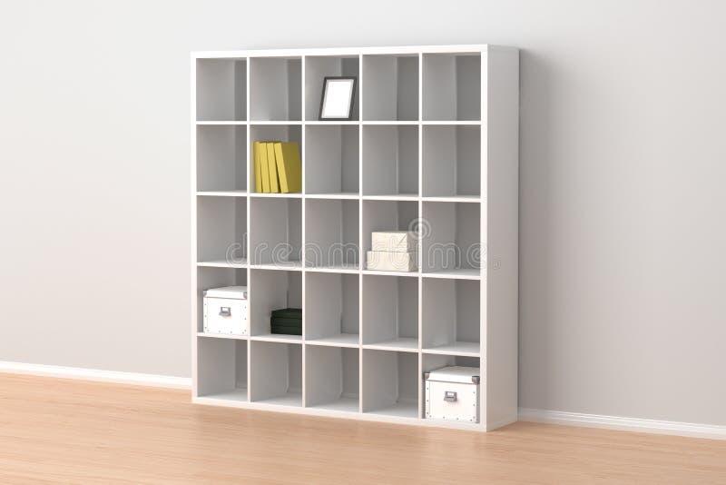 Book rack isolated stock illustration. Illustration of clear - 186132021