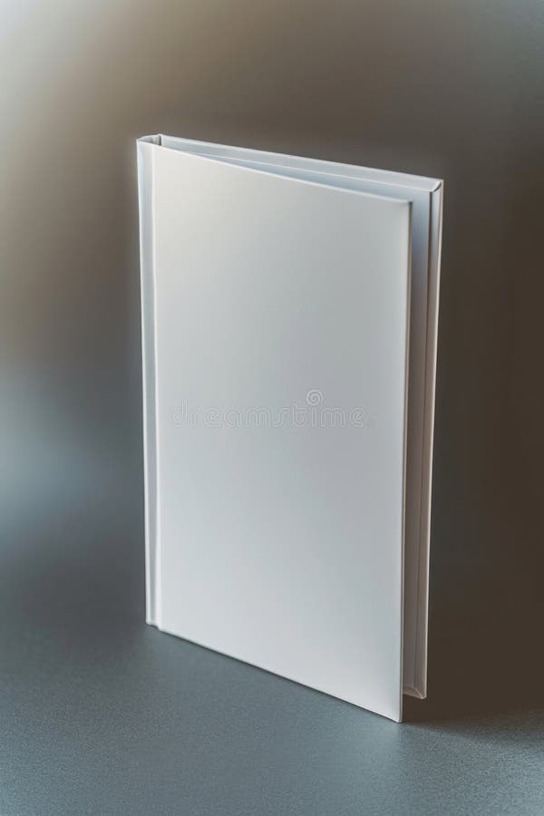 A White Book Sitting on a Table, Perfect for Decorating or Using As a ...