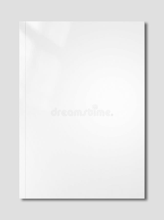 White booklet template stock image. Image of cover, white - 167189