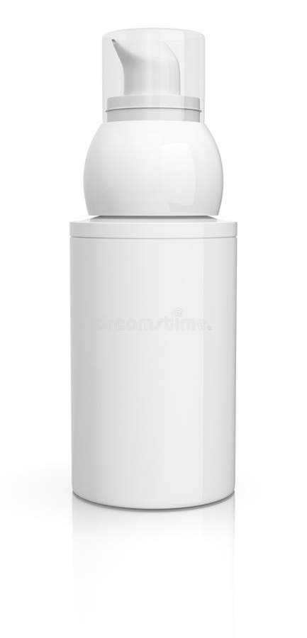 White hand cream box stock illustration. Illustration of bottle - 18095616
