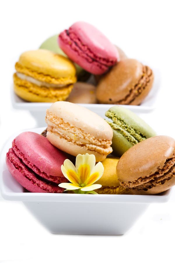 Colored macaroons stock photo. Image of macaroons, stand - 92820798