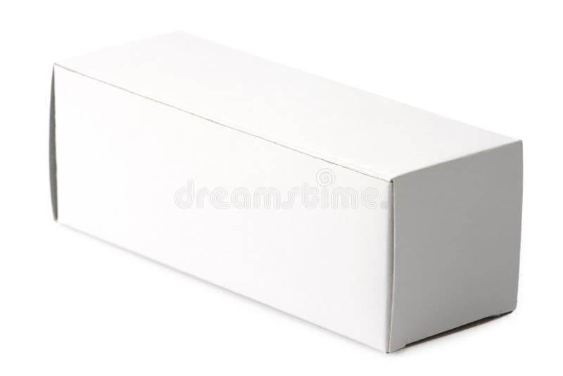 Open White Blank Carton Pizza Box Stock Image - Image of package ...
