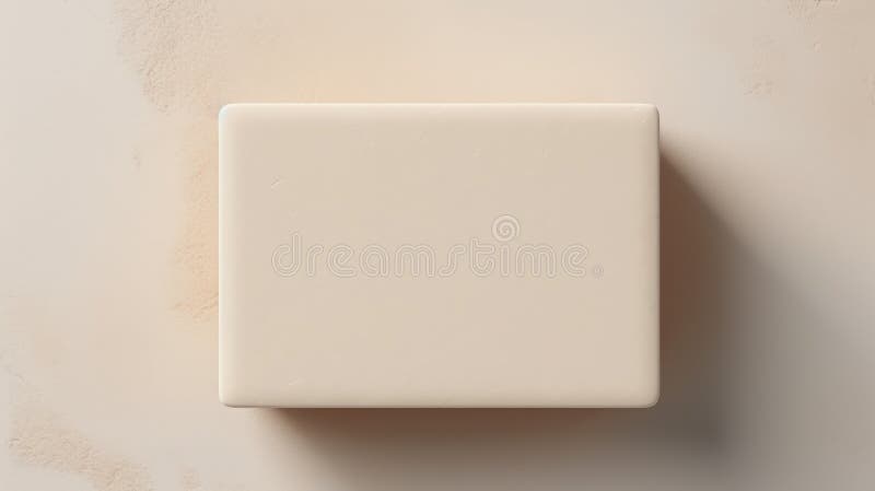 A White Box with a White Background Stock Image - Image of pack, mock ...