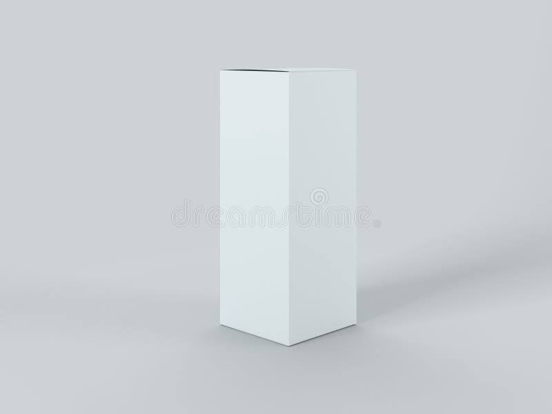 White Box on White Background Stock Illustration - Illustration of ...