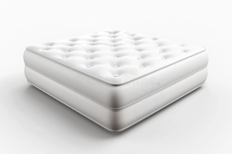 A White Box with Buttons on Top. Ideal for Technology or Innovation ...