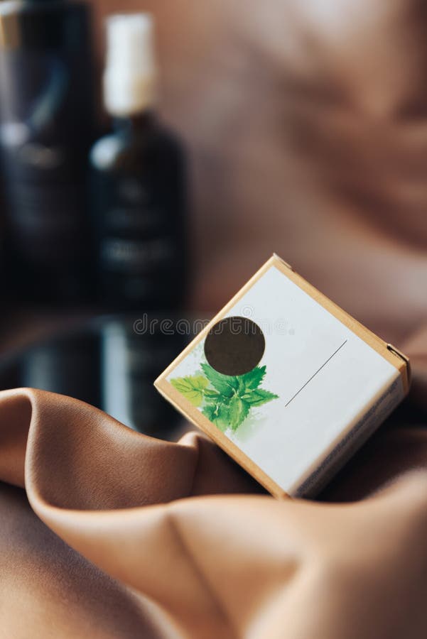 White Box of Crumpled Satin Fabric Stock Photo - Image of fabric, gift ...