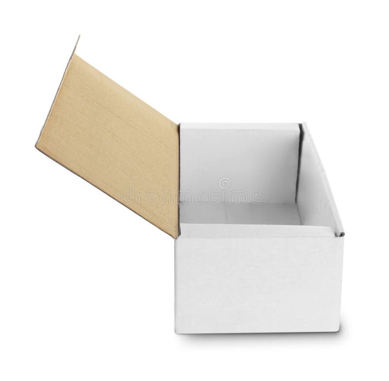White box stock image. Image of isolated, parcel, container - 37067625
