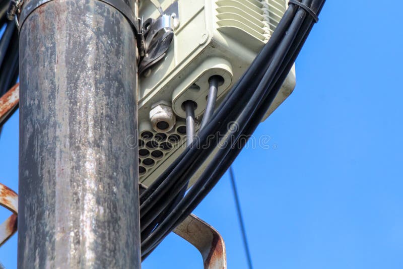 White Box of Internet Service Provider Stock Image - Image of white ...