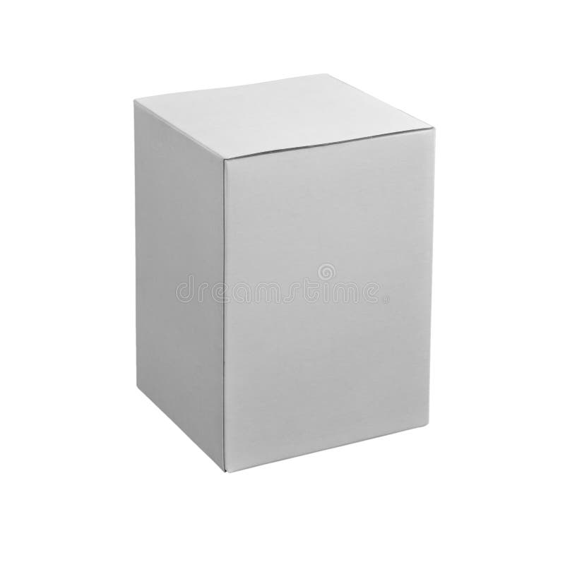 White box stock image. Image of blank, gift, delivery - 30888275
