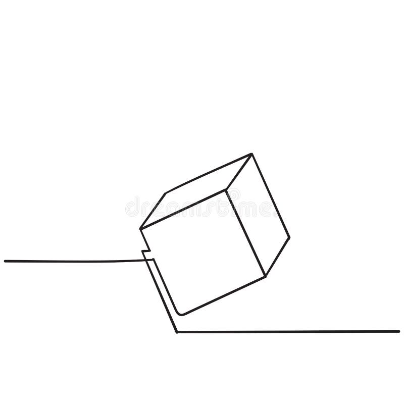 White Box Mockup. Blank Packaging Boxes, Cube Perspective View and ...