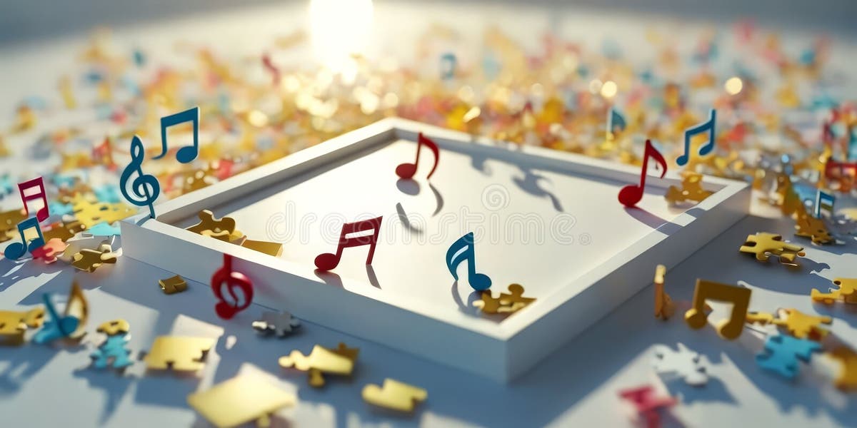 Music Notes Corner Stock Illustrations – 141 Music Notes Corner Stock ...