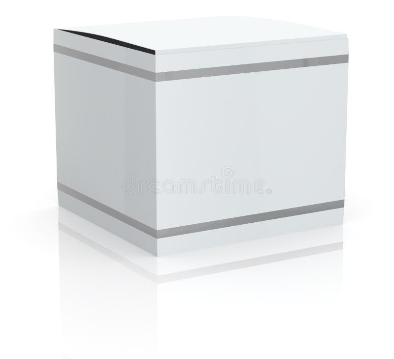 White box stock illustration. Illustration of closed - 31336297