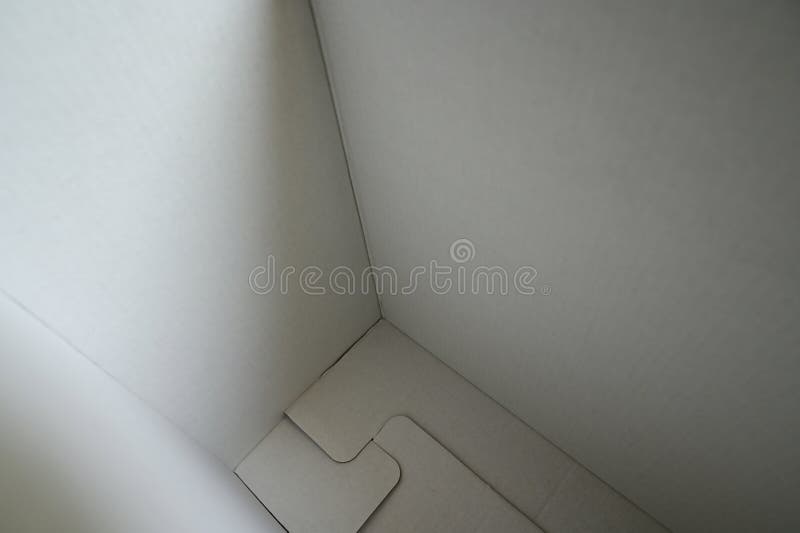 Inside of Paper Bag for Design Stock Image - Image of background, close ...
