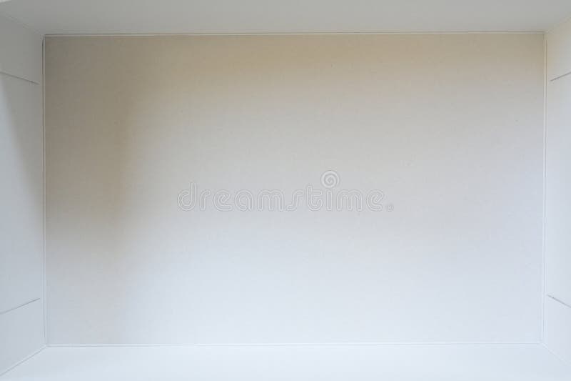Close Up White Box Packaging, Paper Textured Stock Image - Image of ...