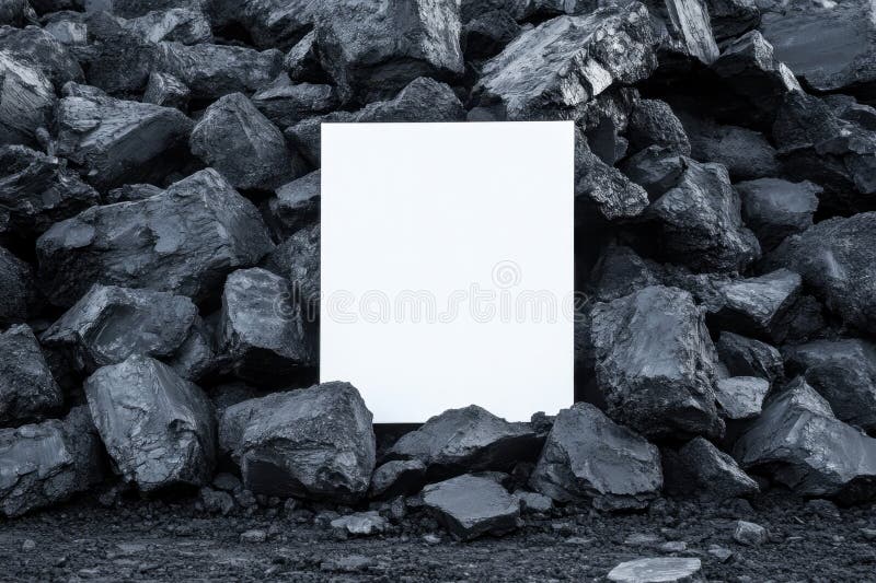 Pile of Rocks Sitting on Top of River Next To Forest. Generative AI ...