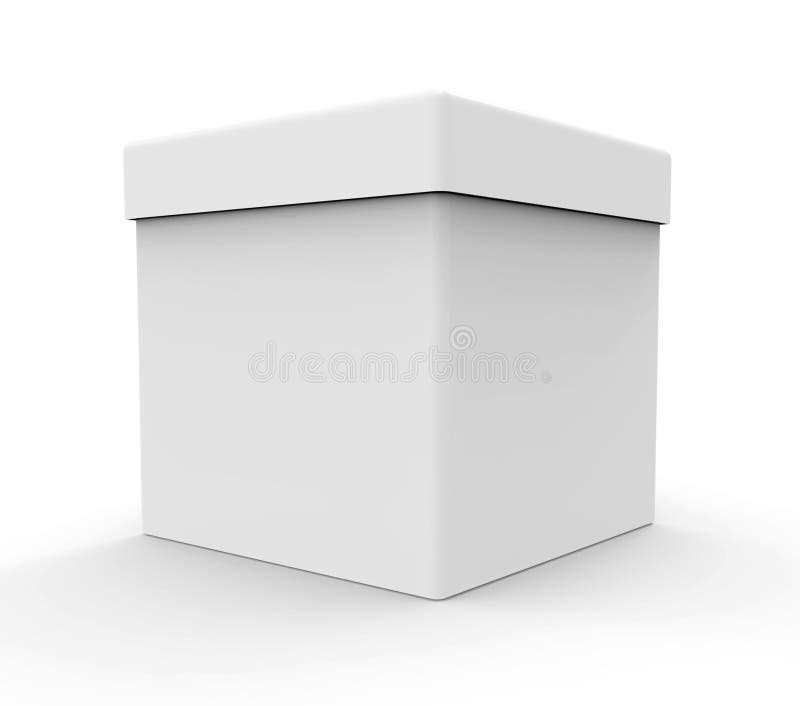 White box, square shape stock illustration. Illustration of celebration ...