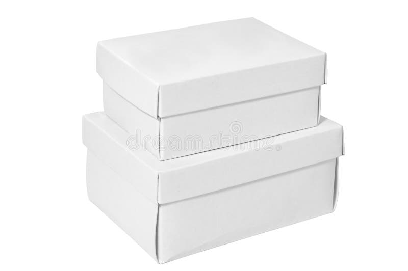 White boxes stock image. Image of corrugated, cardboard - 16089607