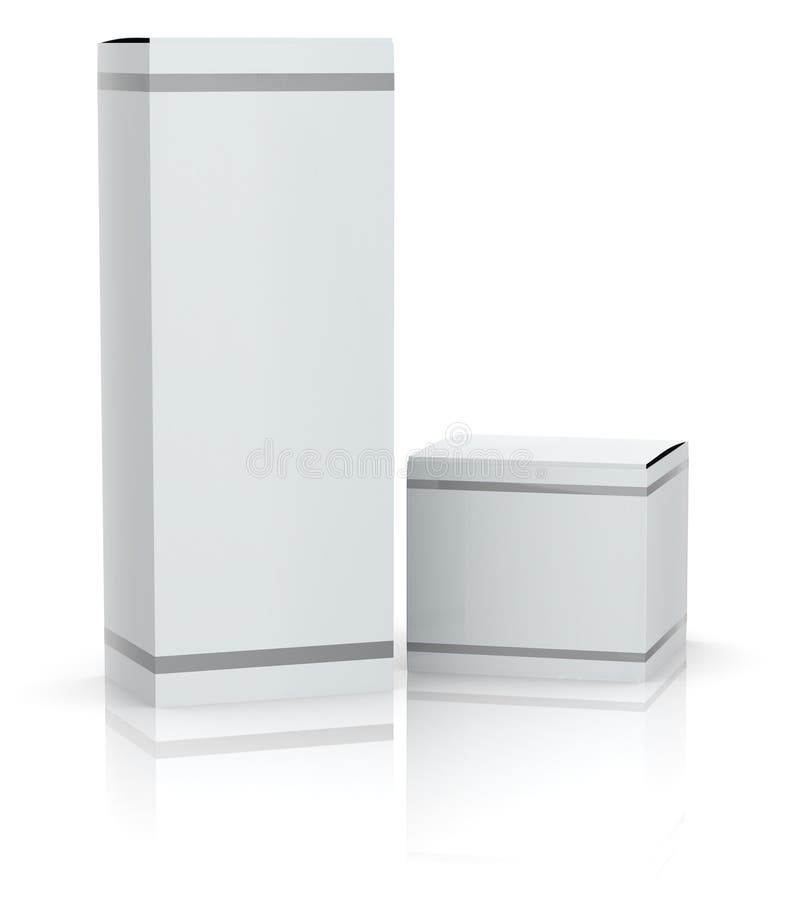White boxes stock illustration. Illustration of marketing - 31336285