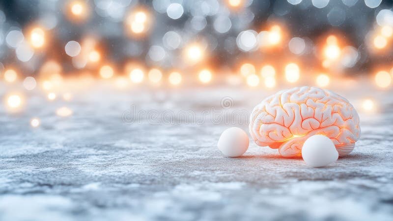 White Brain with Spheres, Exploring Concepts of Neural Networks ...
