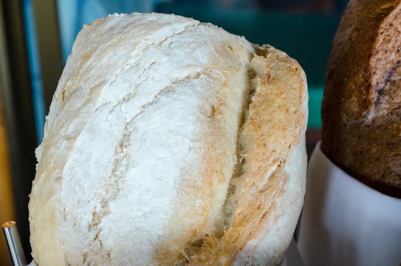 The White Bread with Butter and Sugar. Stock Image - Image of bakery ...