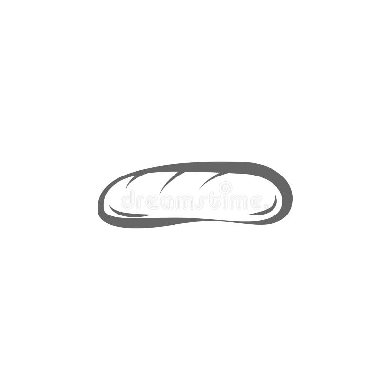 White Bread Hand Drawn Icon. Element of Bread Icon. Thin Line Icon for ...