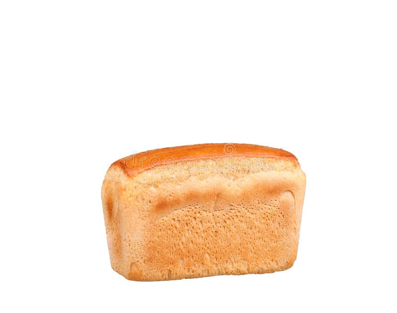 Roasted Australian Bread Loaf on White Background. Traditionally this ...