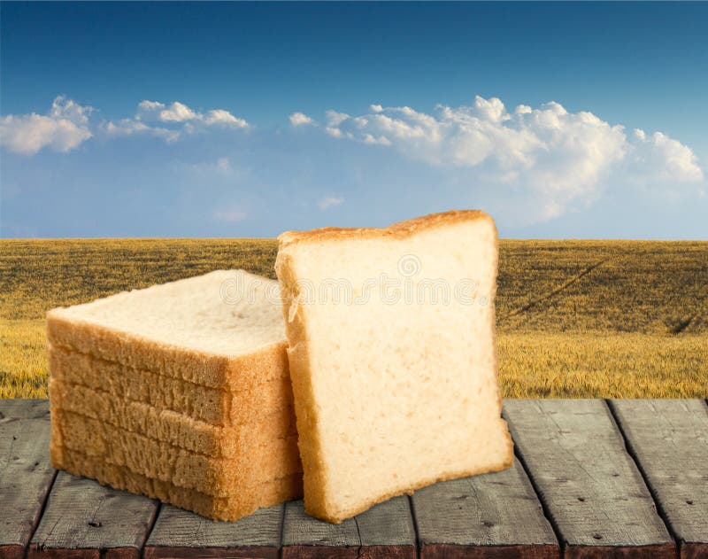 White bread stock photo. Image of objects, bread, sliced - 119407810