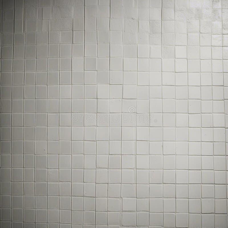 White Brick Wall Background Stucco Wall with White Ceramic Tiles and a ...