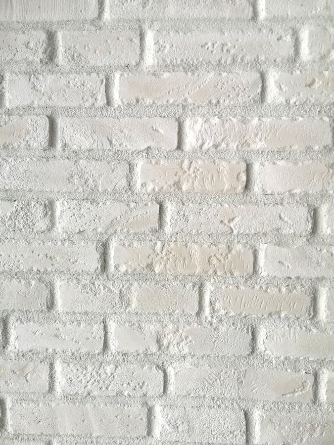 White Brick Wall Close View Stock Image - Image of solid, brick: 139259853