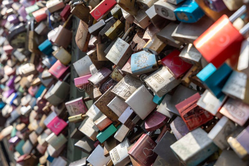 A Wall Covered with Lots of Locks and Keys To Put on it Editorial Stock ...