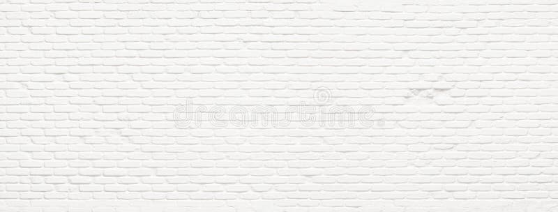 White Brick Wall, Light Texture of Brickwork Painted Whitish Stock ...