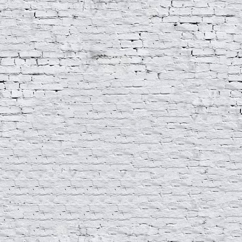 White Brick Wall Seamless Background - Texture Pattern For Continuous ...