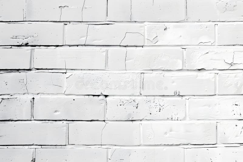 White Brick Wall Texture Background Stock Illustration - Illustration ...
