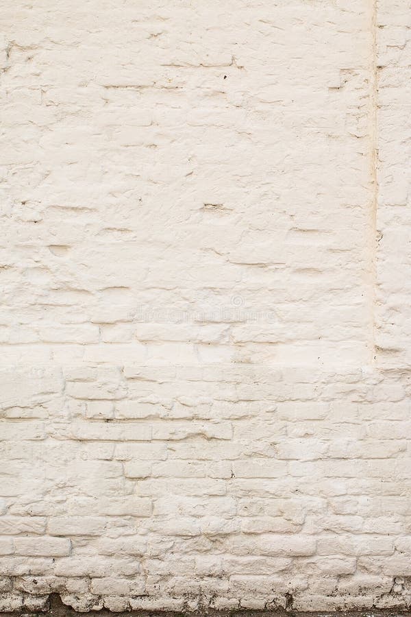 White Brick Wall Texture for Background. Stock Photo - Image of solid ...