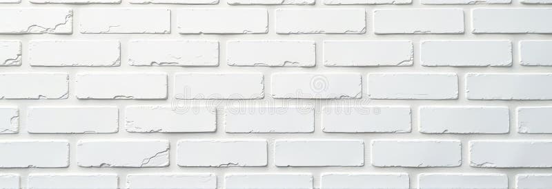 White Brick Wall Texture, Seamless Cladding Pattern for Interior ...