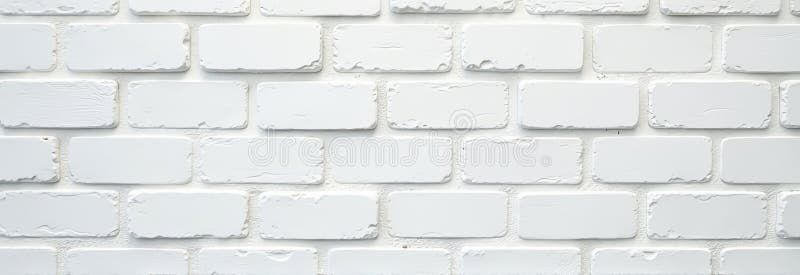 White Brick Wall Texture, Seamless Cladding Pattern for Interior ...