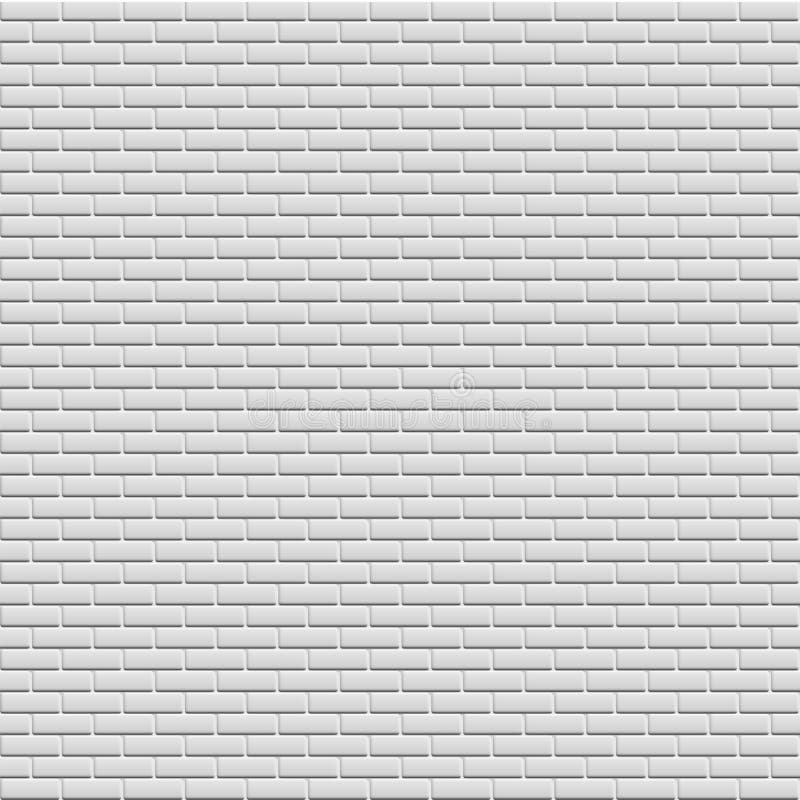 White Brick Wall, Vector Illustration Stock Vector - Illustration of ...