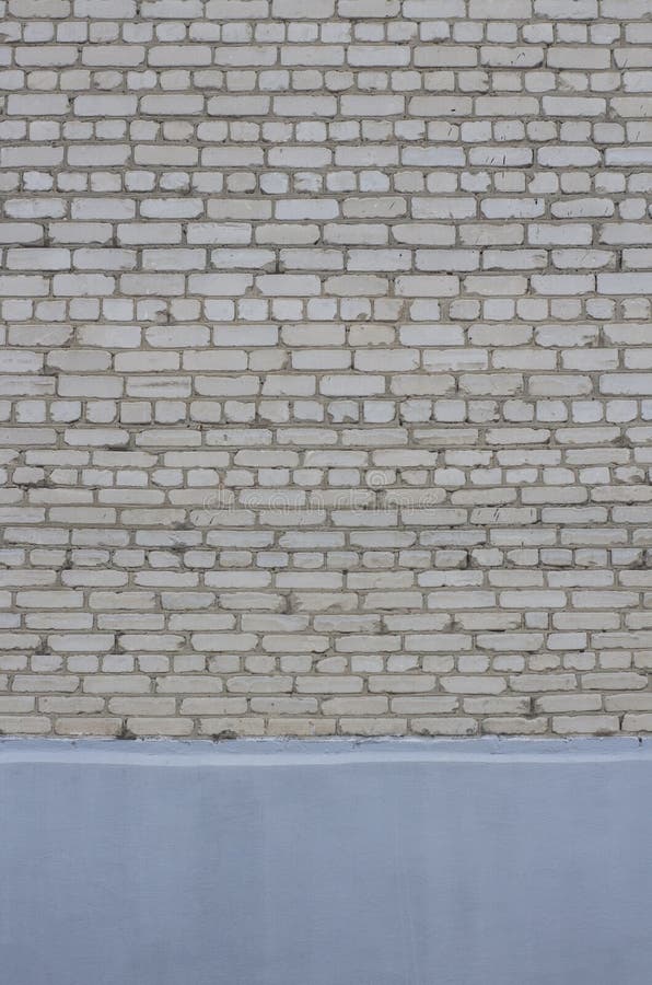 White Brick Wall stock photo. Image of eroded, concrete - 105239664